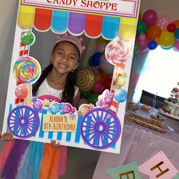 DIGITAL DOWNLOAD Sweet Candy Shoppe Bright Colors Theme 24" X 36" Happy ...
