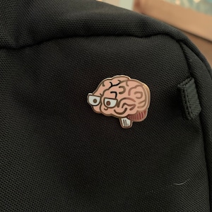Brain Enamel Pin, Anatomy Lover Gift, Neurologist, Neuro ICU Nurse ...