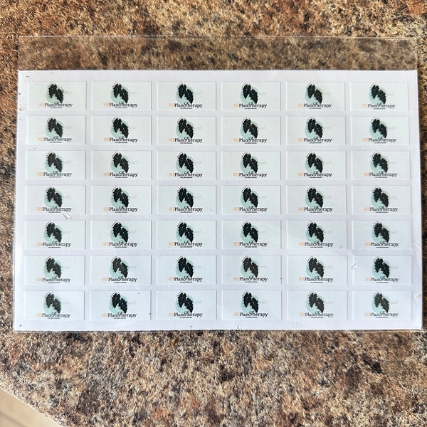 Any Size | Custom Rectangle Sticker | Personalized Rectangle Labels ...