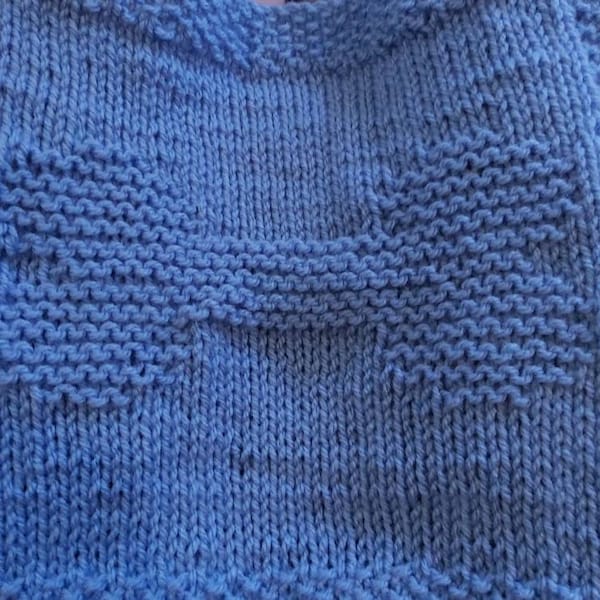 Knitting Pattern for Dog Bone Washcloth or Afghan Square - Etsy