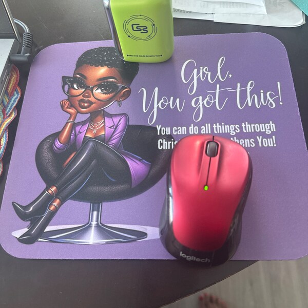 Mental Health Awareness Affirmation Mousepad, Mouse Pad, Mental Health ...