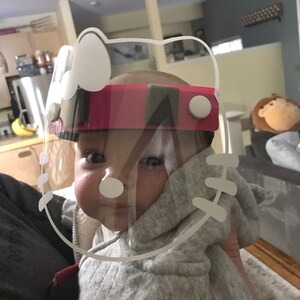 Cat Face Shield Kitty Face Shield Clear Face Shield Cute Face Shield ...
