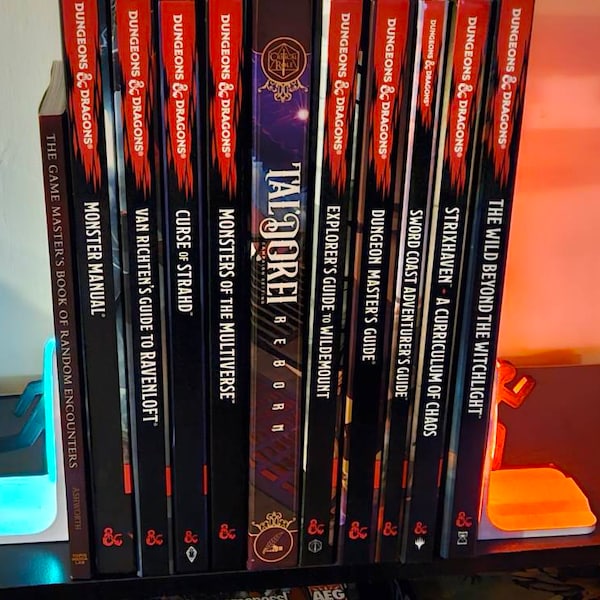 Pair of LED Light up Portal Bookends (portal 2) - Aesthetic and Stylish ...