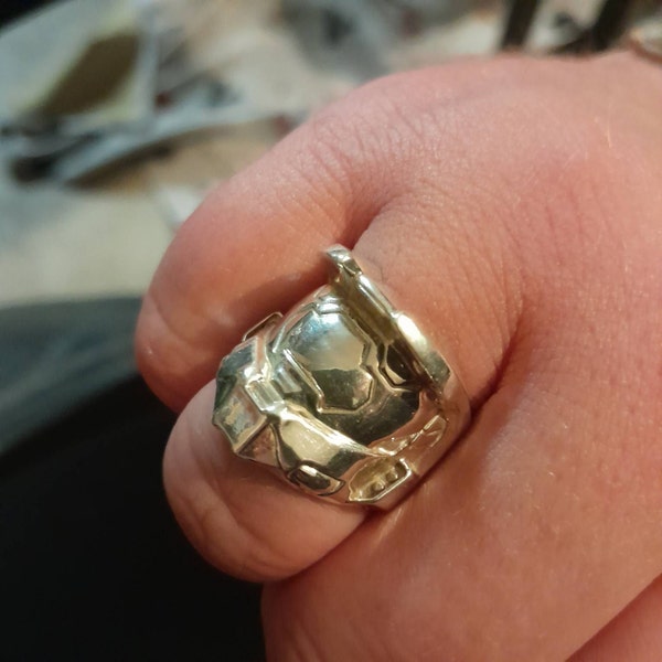 Japanese Lotus Flower Ring Engraved Floral Sterling Silver Jewelry Gift ...