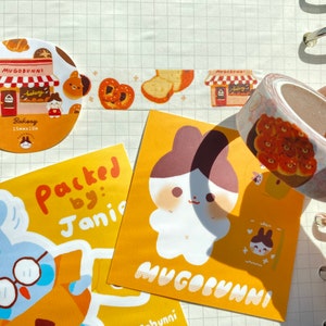 Mugobunni Bakery Sticker Sheet - Etsy