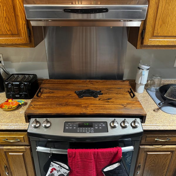 Stove Cover Tray Style Custom Sizes Available - Etsy