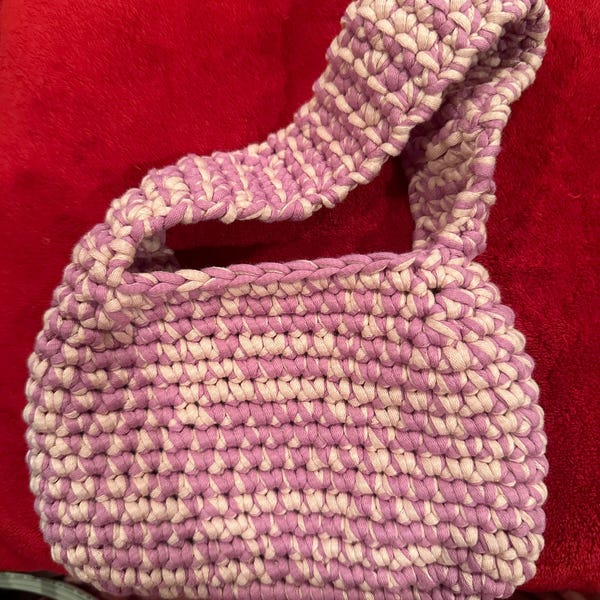 Crochet Easy Mini Bag Written Pattern (PDF) - Etsy