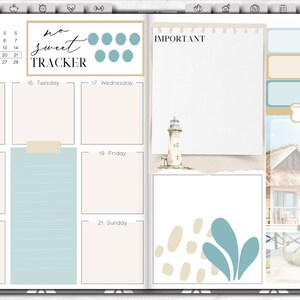 Aesthetic DIGITAL STICKERS, Digital Quote Stickers, Neutral Boho ...