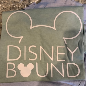 Disney Bound Disney Bound T-shirts Disney Shirts for Women - Etsy