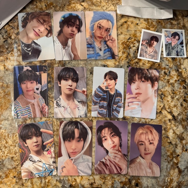 Stray Kids SKZ ATE Photocards 6 Versions - Etsy