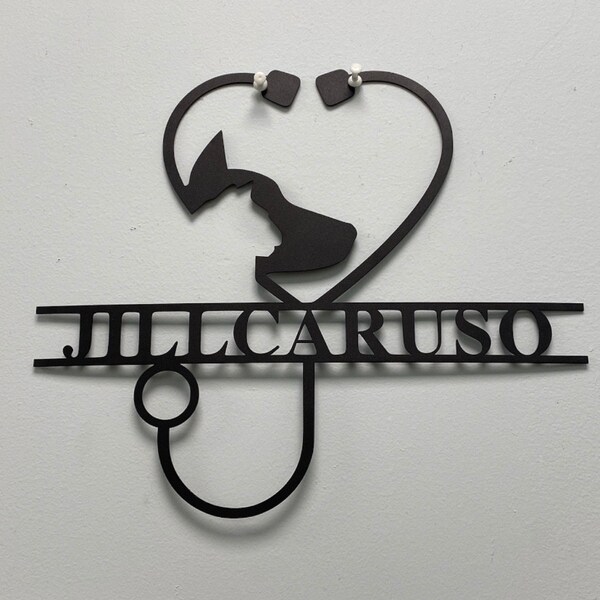 Personalized Metal Vet Sign, Metal Animal Care Sign, Custom Metal ...
