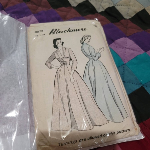 1951 SIMPLICITY DRESS & BOLERO Sewing Pattern #8383 - Bust 32" - Unused ...