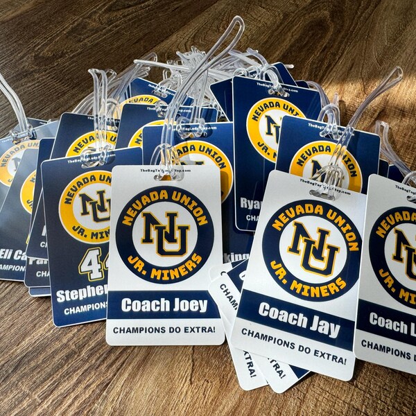 MUSIC Bag Tag Musical Notes Treble Clef Bass Clef Personalized for the ...