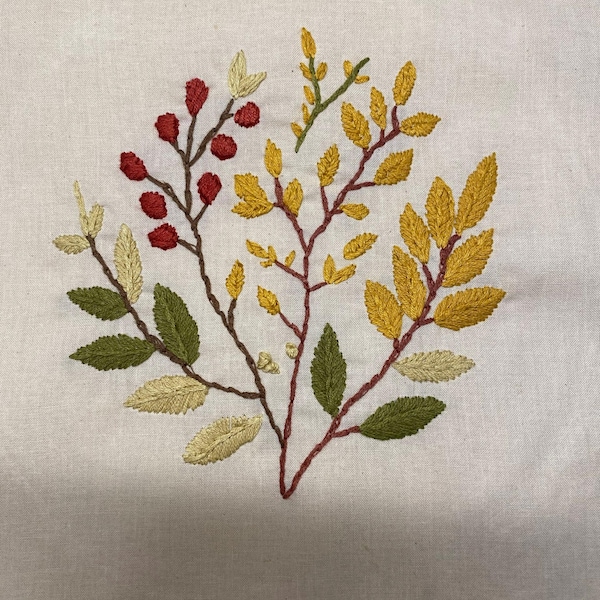 Tree of Life Hand Embroidery Pattern, Tree Embroidery Pattern, Colorful ...