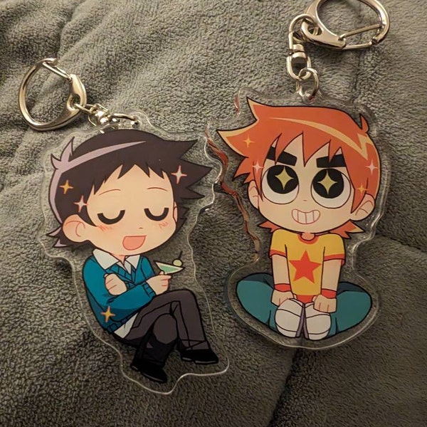 Invader Zim Keychain - DIB - Etsy