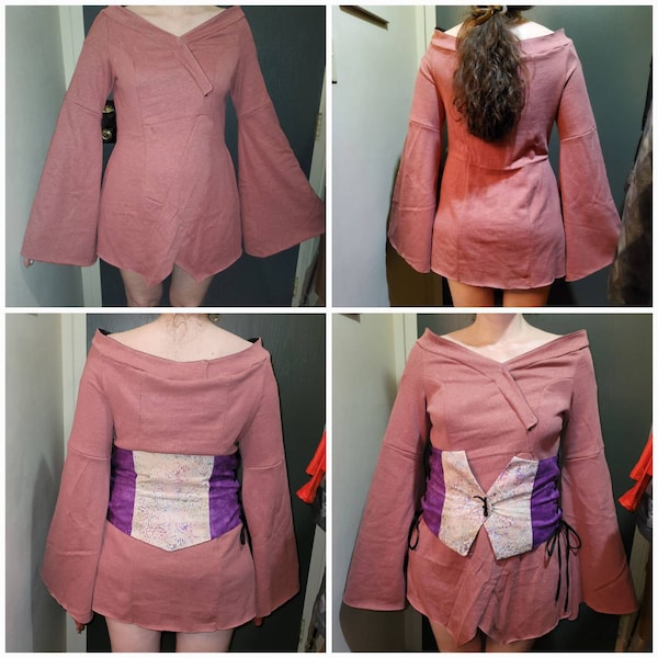 Ahri Inspired Sewing Pattern | Fox Girl Pattern | Cute Kimono Pattern for Cosplay | 6 SIZES ...