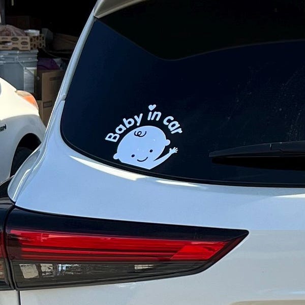 Little Dude on Board Car Decal, Baby on Board Car Decal, Baby on Board ...