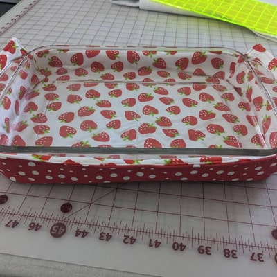 Reversible Pie Plate Cozy Printable Sewing Pattern and Tutorial PDF ...