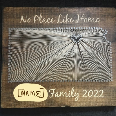 Kansas String Art, Kansas Decor, State String Art, Kansas Nail Art ...