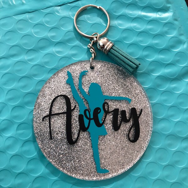 Dance Keychain | Acrylic Key Chain | Personalized Acrylic Keychain ...