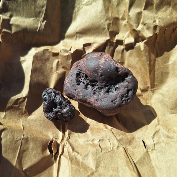 Large Rough Jet Stone Specimen for Collection, Rare Jet Trunk Chunk ...