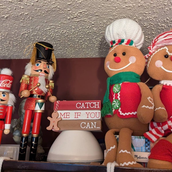 Fake Books, Stacked Farmhouse Wood Books, Decorative Wooden Book Stack ...