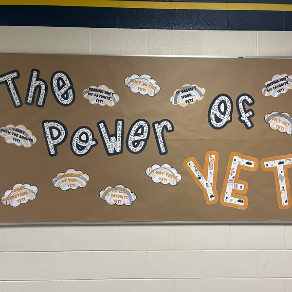 Boho Rainbow Classroom Decor, A-Z Bulletin Board Letters, Punctuation ...