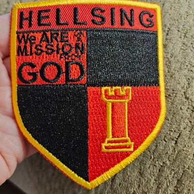 Hellsing Shield Cosplay Patches, Qty 2 - Etsy