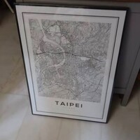Custom Map, Chicago City Map, Any City Map Poster, Custom Map Print ...