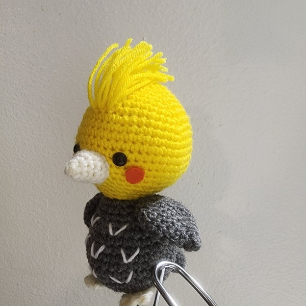 PATTERN: Cooper the Cockatiel Crochet Cockatiel Pattern Amigurumi ...