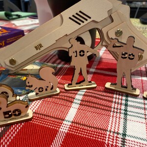 Darth Vader Star Wars Inspired Shooting Targets for Rubberband Guns or ...