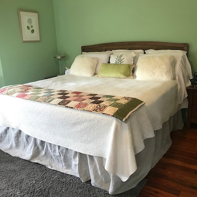 100 % EXTRA Wide Natural LINEN Fabric, 250 Cm Width Fabric by the Metre ...