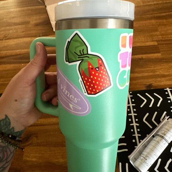 A Huevo Transparent Vinyl Sticker | Waterproof, Fade Proof, Latino ...