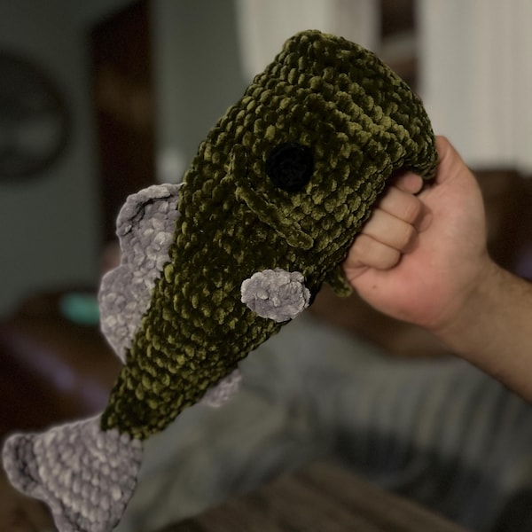 PATTERN: Plush Barry the Bass Pattern Instructions for Making a Bass ...