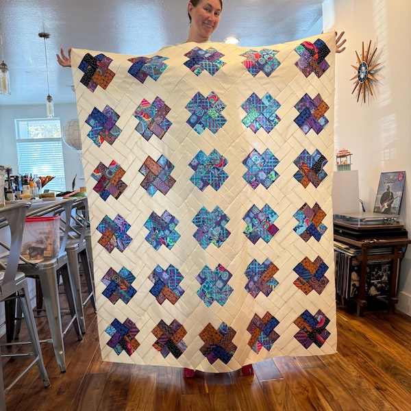 Steampunk Menagerie Quilt Kit by Desiree's Designs, 66" X 90", 100% ...