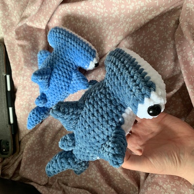 Hamilton the Great Hammerhead Shark Amigurumi Pattern, Crochet ...