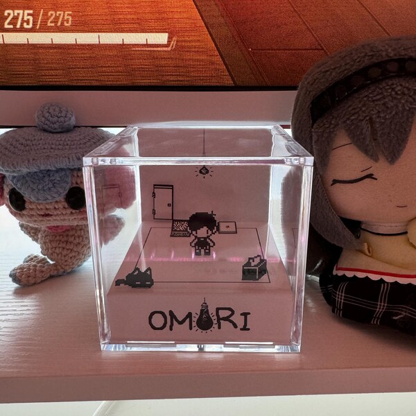 OMORI 3D Cube Diorama - Welcome to White Space | MEWO Shadowbox ...