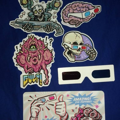 Cacodemon GULP Sticker Decal Doom Eternal Demon FREE Shipping - Etsy