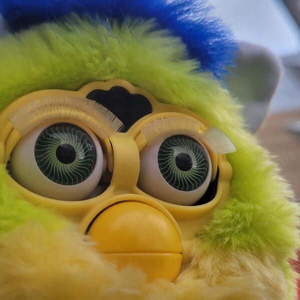 Adopt a Furby mango 2005 Hasbro Tiger Electronics Mango Emoto-tronic ...