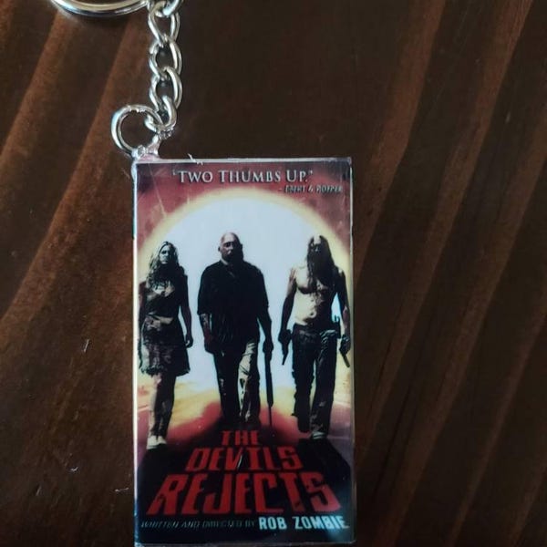 Mini Horror VHS Keychain | Movie Keychain | Horror Movie Bag Backpack ...