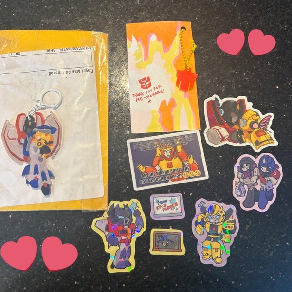 Lloyd and Sensei Garm Acrylic Charm - Etsy