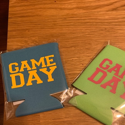 Game Day Tailgate Can KOOZIE® Personalized Beer/soda Can Coozie for ...