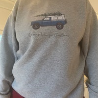 Christmas Jumper | Green Land Rover Christmas Jumper | Land Rover Gifts ...