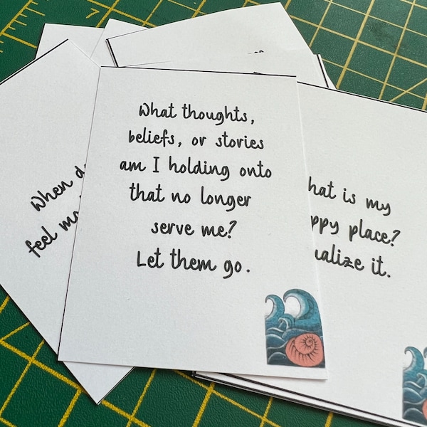 Zen Vibes: Printable Meditation Cards - Etsy