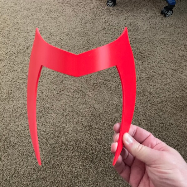 Scarlet Witch Mask - 3D Model for 3D Printing (digital Download - STL ...