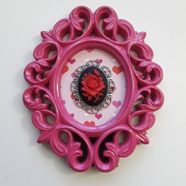 Small Oval Picture Frames, PLASTIC, Multiple Colors, Colorful Frames ...