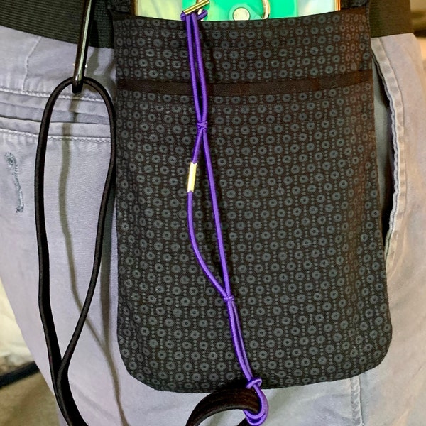Classic Cotton - Cell Phone Pouch Belt (4 Fabric Choices) - Etsy