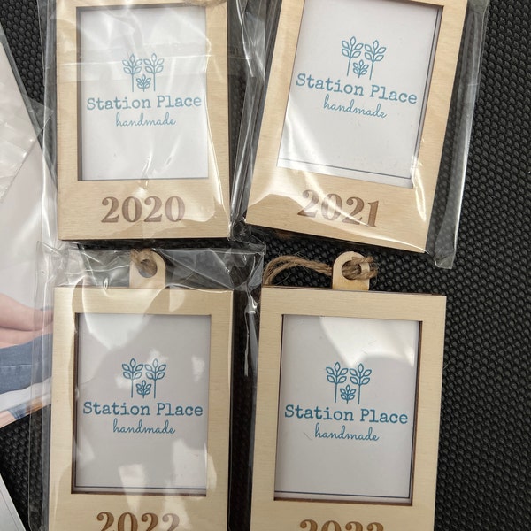 Set of 5 Mini Wooden Frames - Etsy