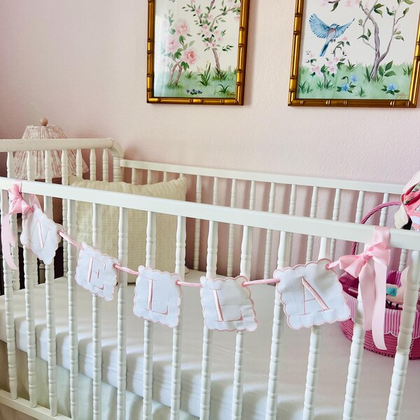 Nursery Decor Set, Heirloom Nursery Sign, Heirloom Nursery Banner Gift ...