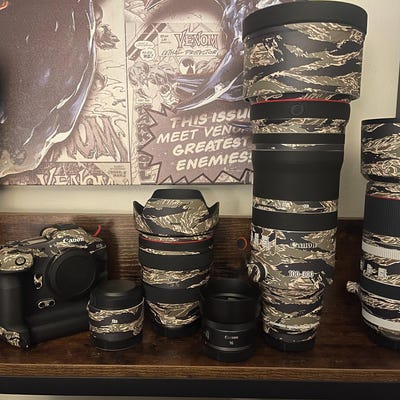 SONY ZV-E1 & ZV-E10 Camera Skins Camera Skins Customized Camera Lens ...